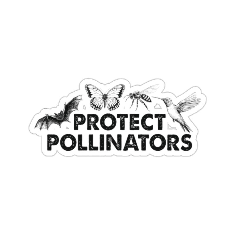 Pollinator Sticker - Etsy