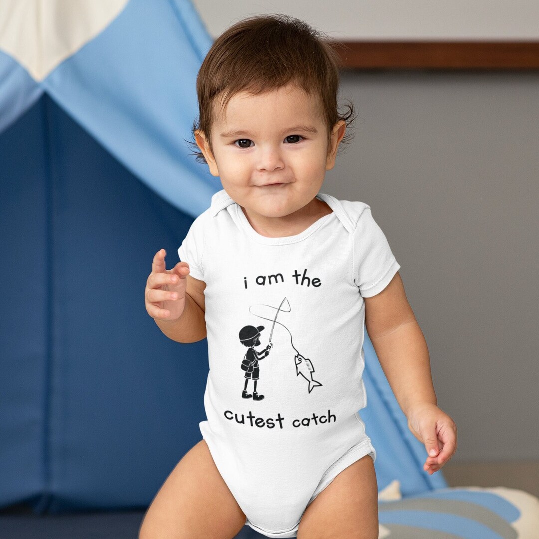 I Am the Cutest Catch One Piece Bodysuit New Mom Gift - Etsy