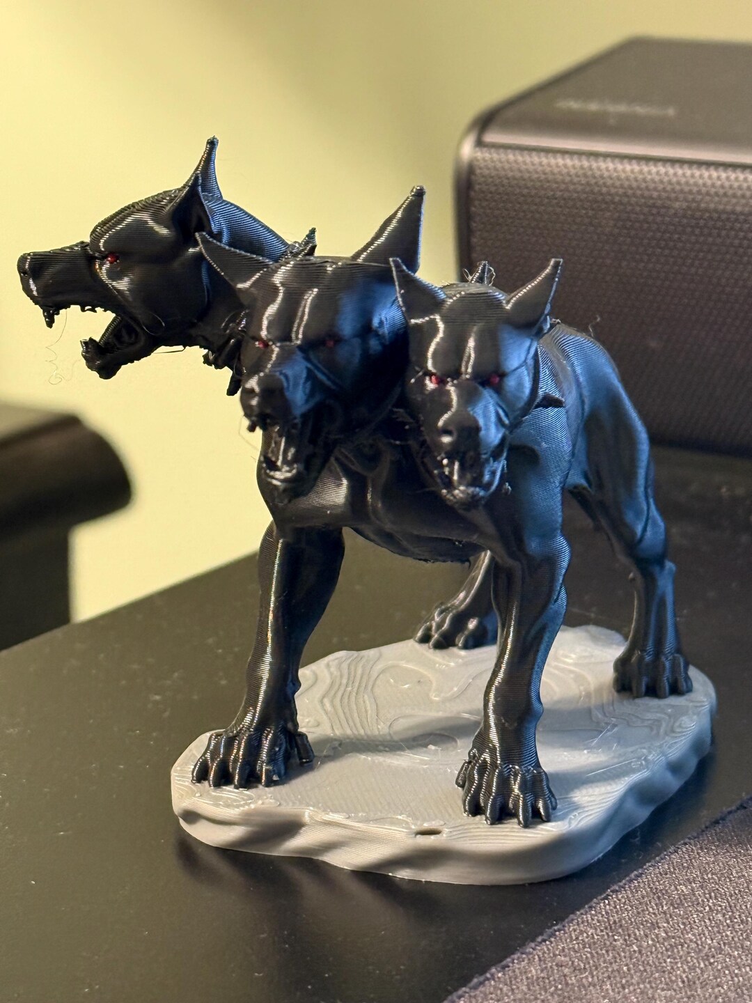 3D Printed Cerberus Statue | Greek Mythology Three-headed Dog ...
