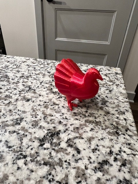 Turkey Figure 3d Printed Fall Color - Etsy