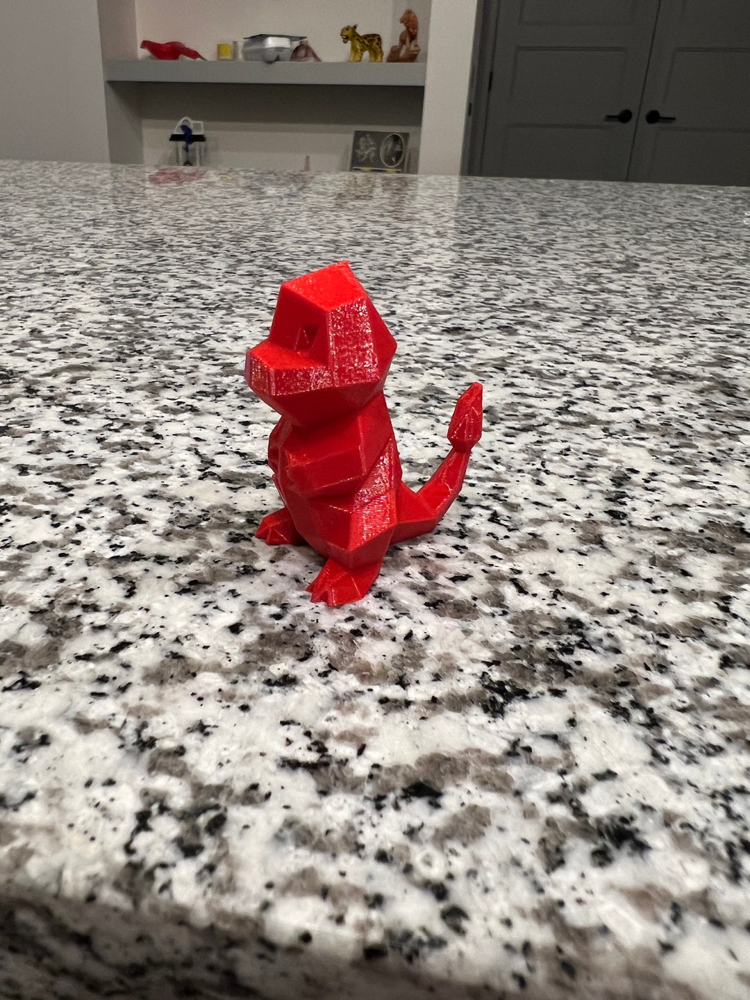 Charmander 3d Printed Low Poly - Etsy