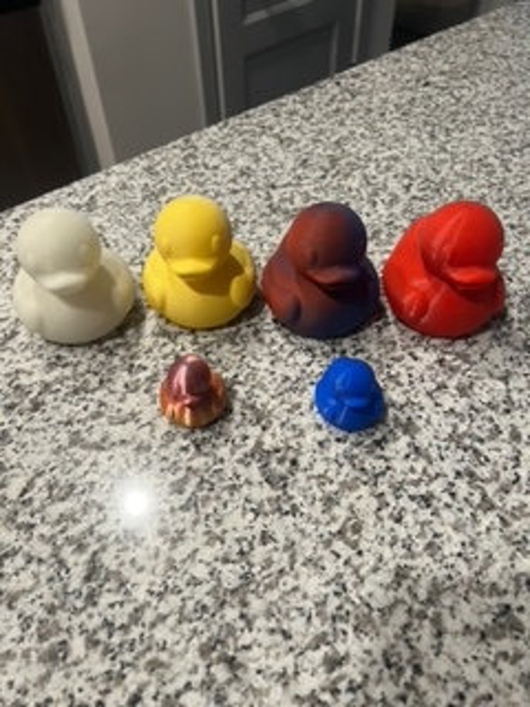 3D Printed Rubber Duck - Colorful & Fun Gift Idea - Eco-friendly PLA ...