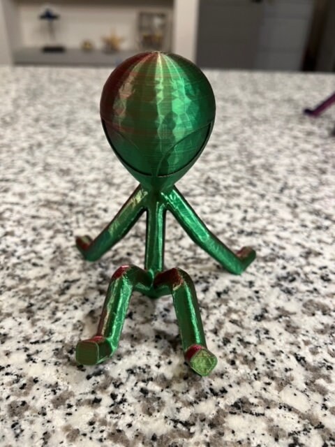 Alien Phone Stand 3d Printed With Glow in Dark Option - Etsy