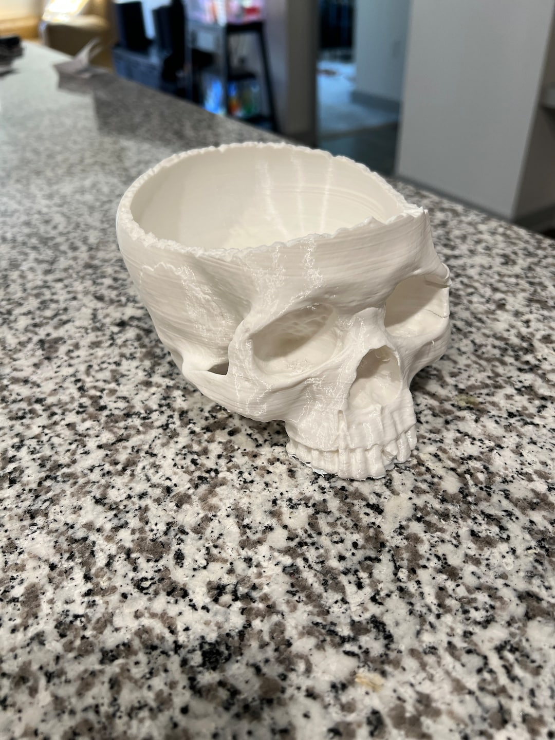 Skull Bowl 3d Printed Halloween Decoration - Etsy