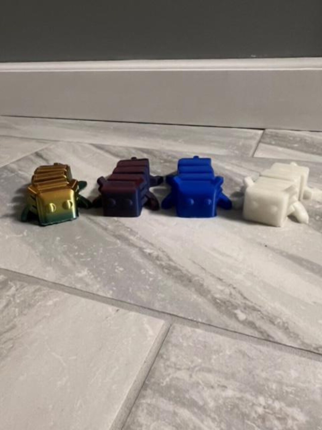 3D Printed Articulated Axolotl – Poseable Flexible Axolotl Figurine ...