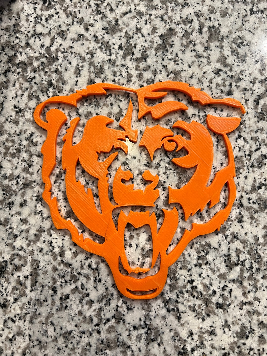 Chicago Bears 3d Printed Logo - Etsy