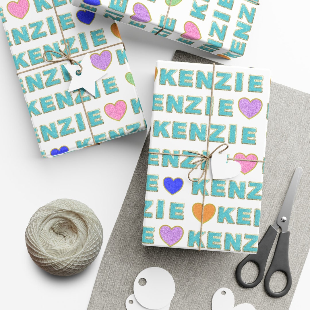 Personalize With Name Custom Wrapping Paper - Etsy
