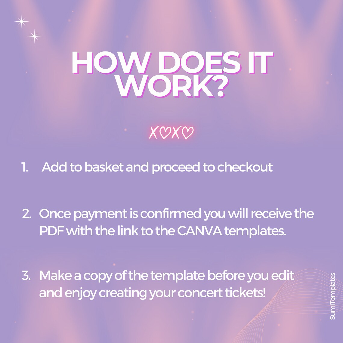 Editable K-pop Concert Ticket Template, Custom Concert Ticket ...