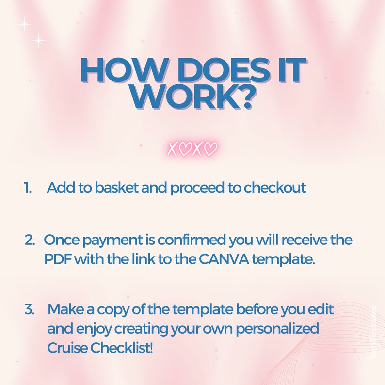 Cruise Checklist Canva Template - Minimalist Travel Planner and Bucket ...