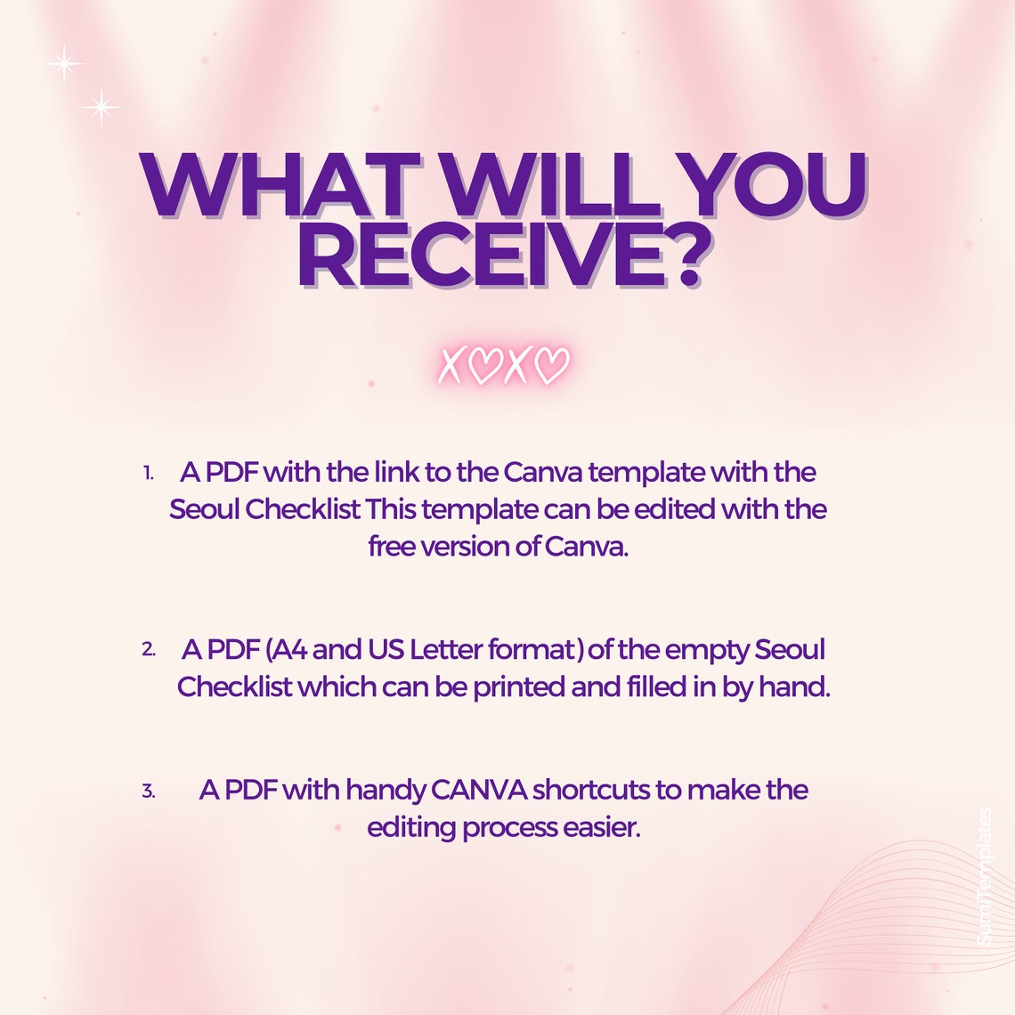 Seoul Checklist Canva Template - South Korea Minimalist Travel Planner ...