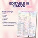 Tokyo Checklist Canva Template - Japan Minimalist Travel Planner and ...