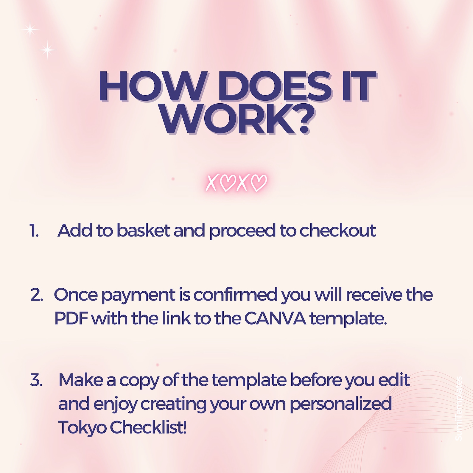 Tokyo Checklist Canva Template - Japan Minimalist Travel Planner and ...