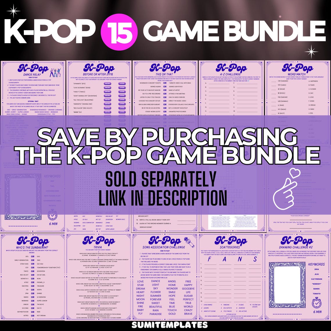 Printable K-pop Trivia Quiz, K-pop Game Night, Korean Pop Quiz ...