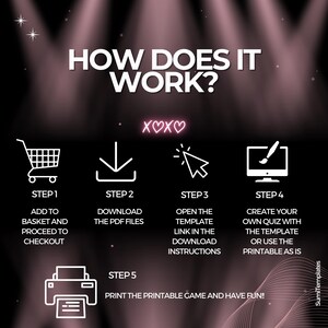 Printable K-pop Trivia Quiz, K-pop Game Night, Korean Pop Quiz ...