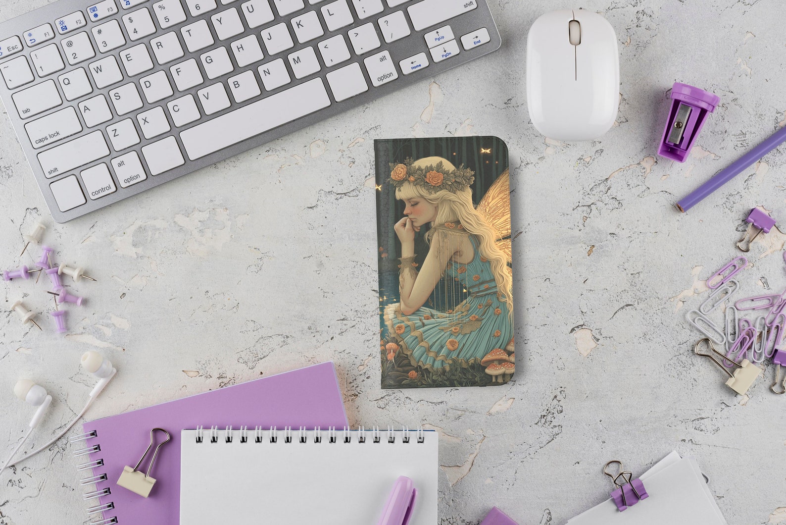 Wallet Flip Cases - Fairy in the Forest Design, Gift for Sister, Gift ...