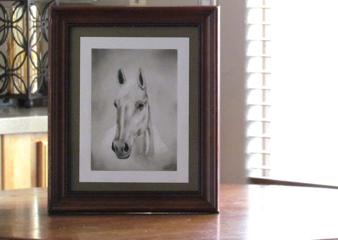 Custom Drawing of Your Horse - Etsy