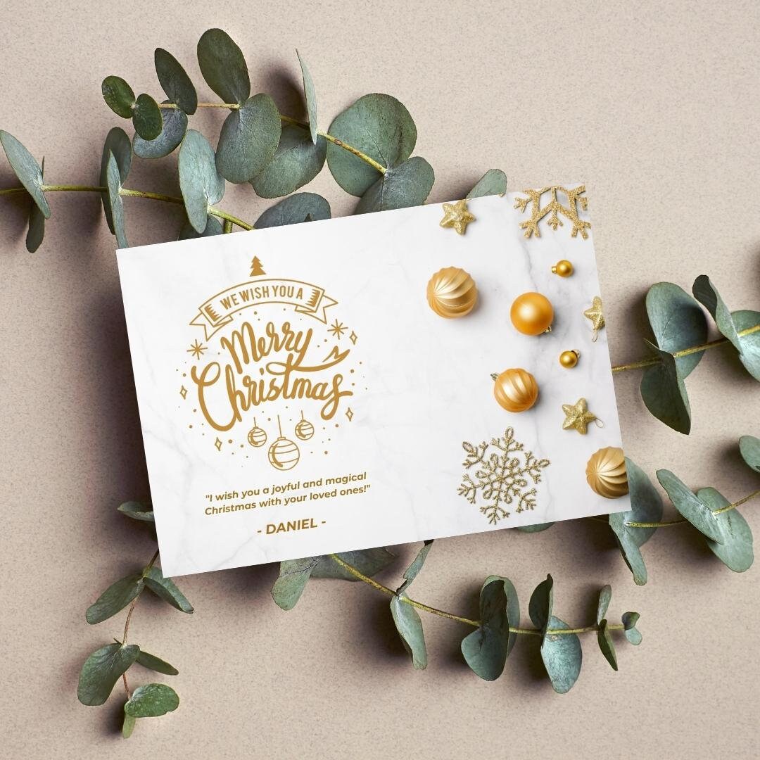 Printable Christmas Card, Christmas Cards Template, Christmas Post Card ...