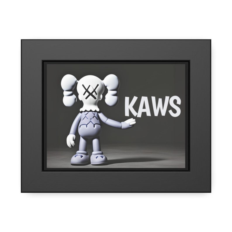Kaws, Kaws Poster, Photocard Frame, Frame Art, 8X6 Frame, Modern Home ...