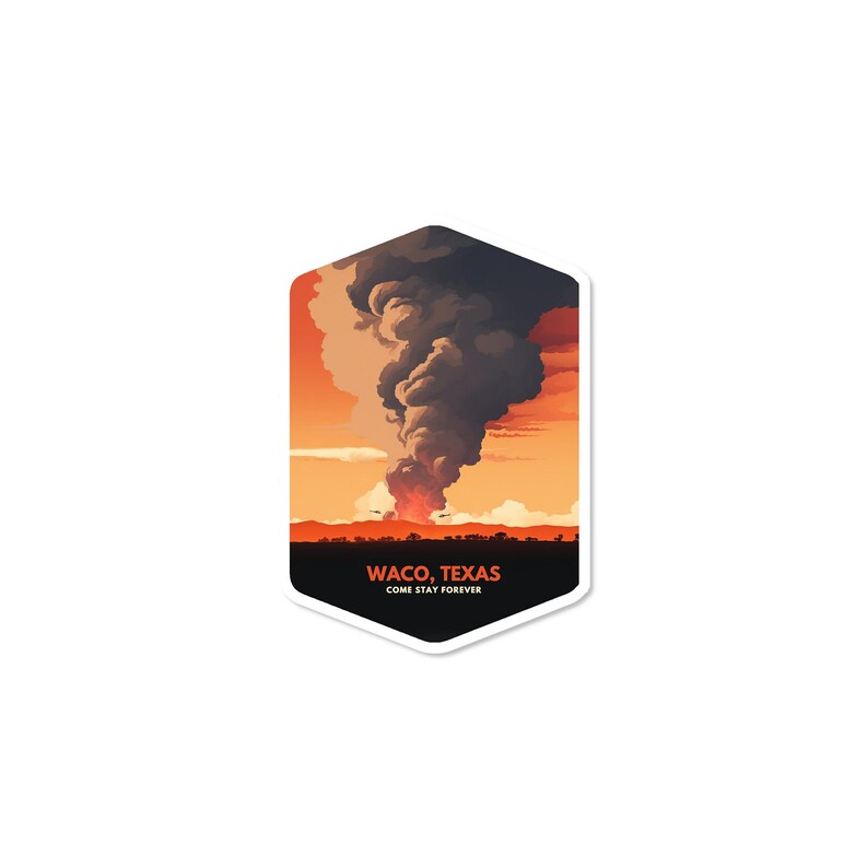 Visit Waco, Texas | Travel Sticker, Decal, Great for Gun Cases, Safes ...