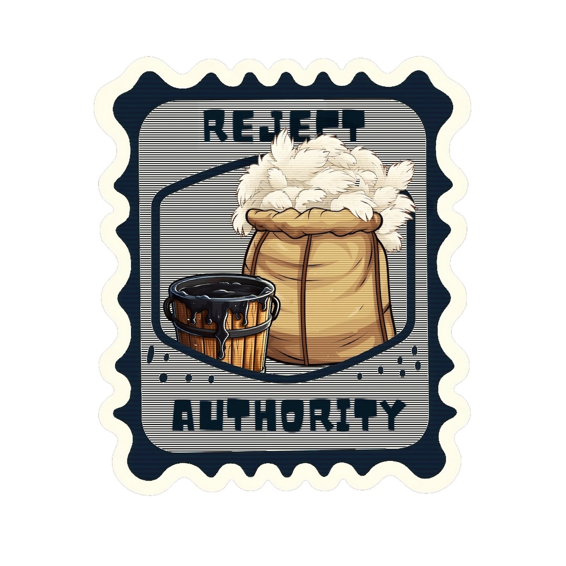 Budget NFA Stamp Collector Meme Sticker, Decal, Great for Gun Cases ...