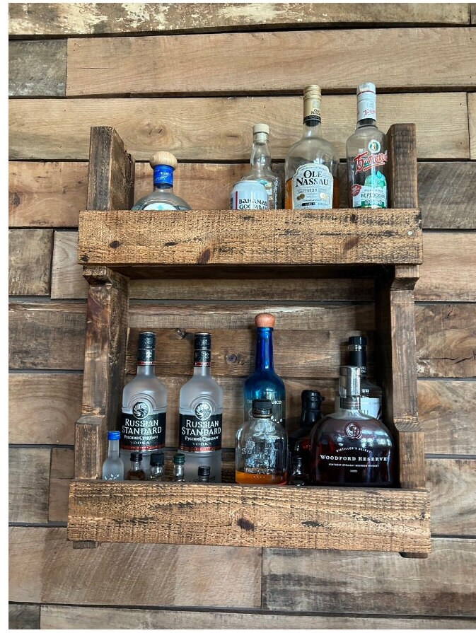 Pallet Bottle Rack - Etsy