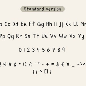 Handwritten Font, Font for Digital Notes and Digital Planning ...