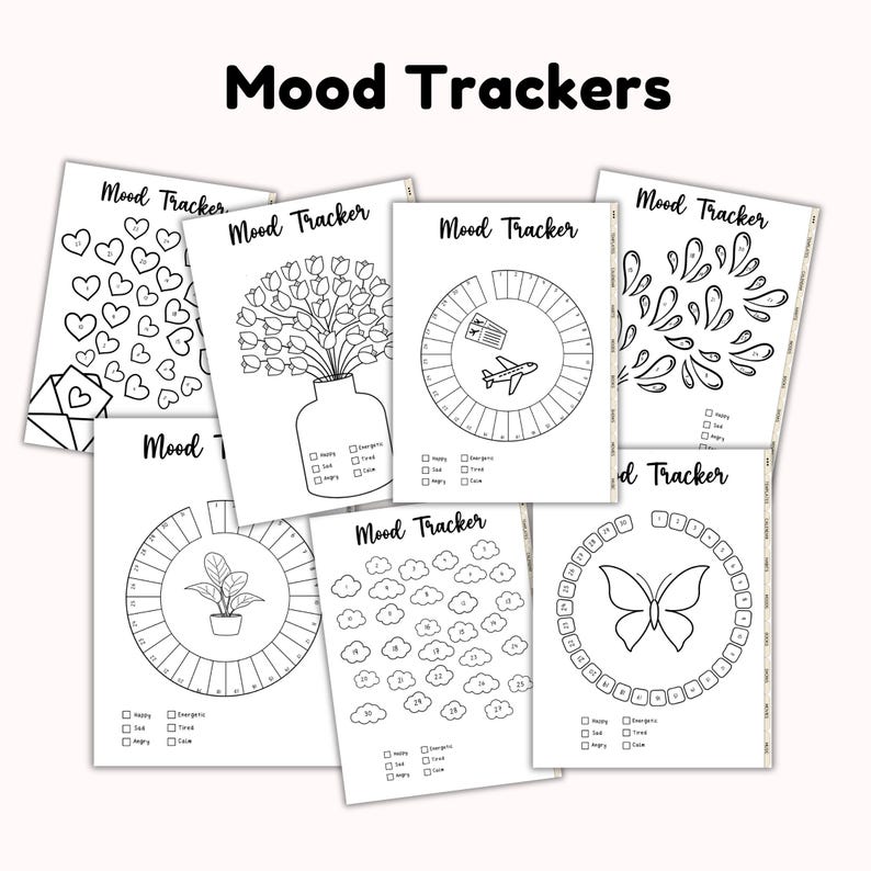 2026 Bullet Journal Pages, Digital Bullet Journal, Pixel Trackers, BUJO ...