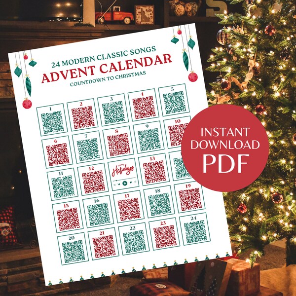 Modern Calendar - Etsy