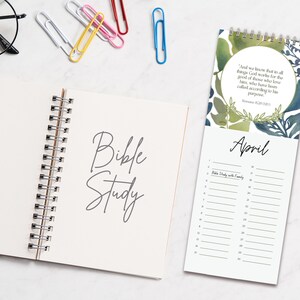 Perpetual Calendar With Bible Verses, Forever Calendar With Bible ...