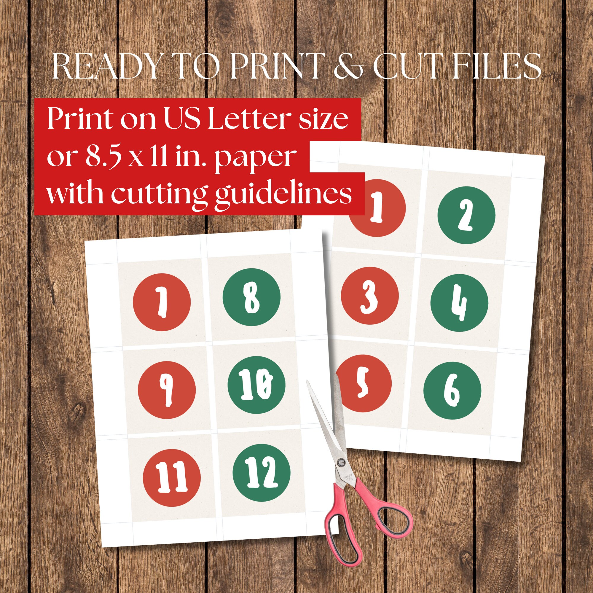 25 Days Treat People With Kindness Advent Calendar for Kids, Printable ...