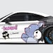 Hello Kitty Kuromi Car Decals: Cuteness on the Go! Car Vinyl | Comics ...