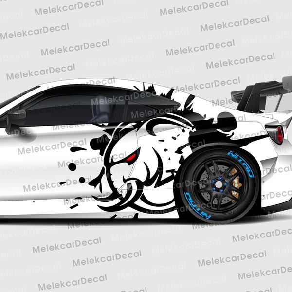 Elephant Car Decal - Etsy