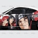 Naruto Itachi Car Wrap Decal, Akatsuki Anime, Anime Ninja Vinyl, Side ...