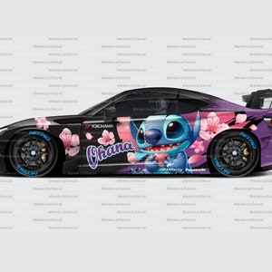 Lilo & Stitch Car Wrap: Universal Vinyl Decal - Etsy