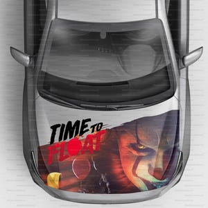 Halloween Pennywise IT, Horrorclown, Car Livery, Universal Size, Car ...