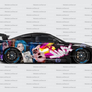 Jinx | League of Legends | Crazy Style Hits the Streets | Car Decal ...