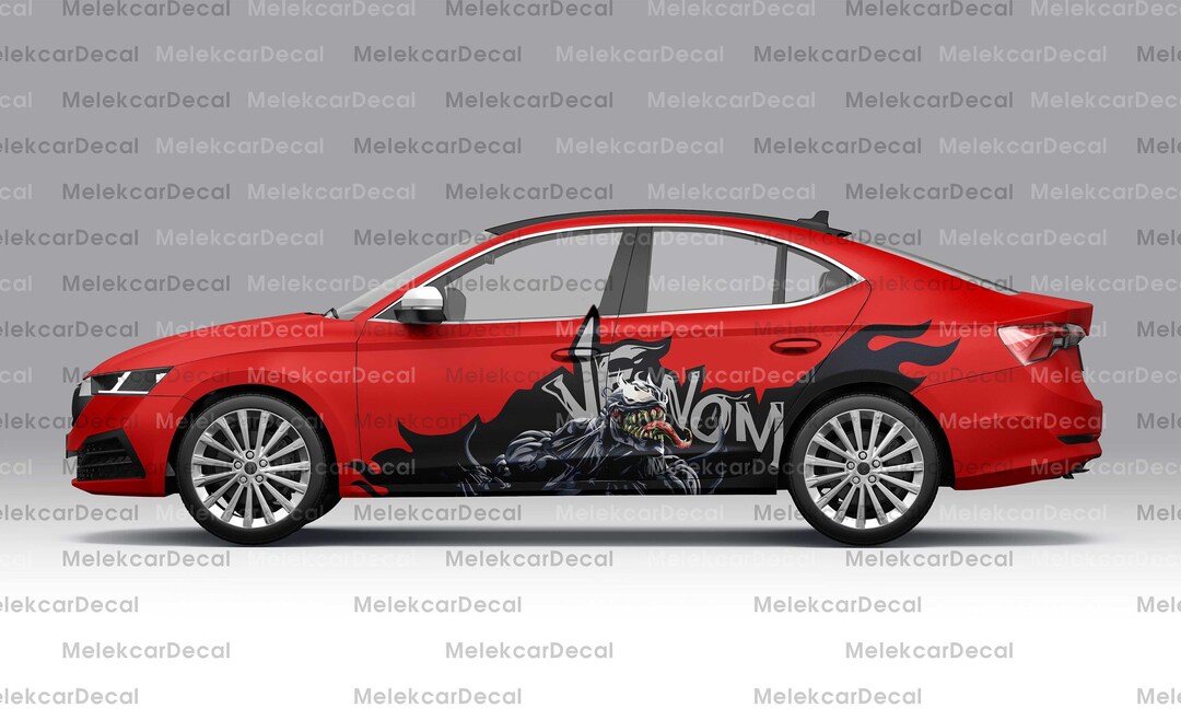 Venom Designed NEW Design Large Car Livery Cast Vinyl Wrap - Etsy