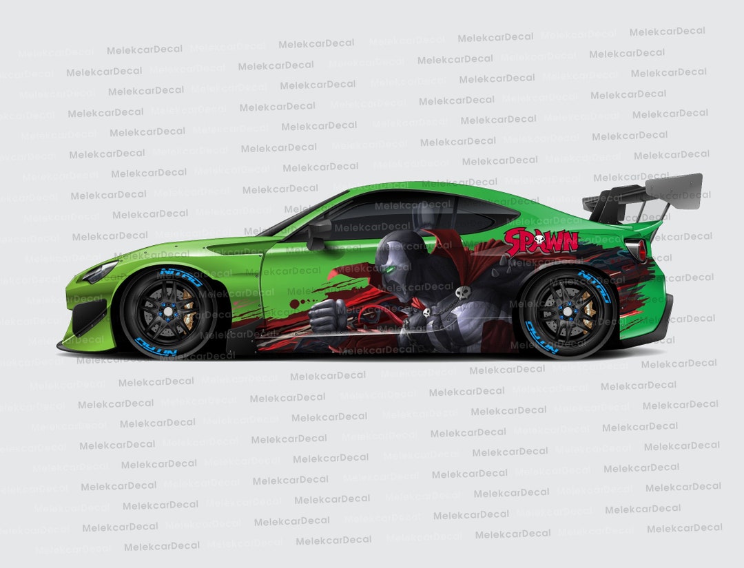 Spawn Car Vinyl | American Superhero the Todd Mcfarlane Character ...