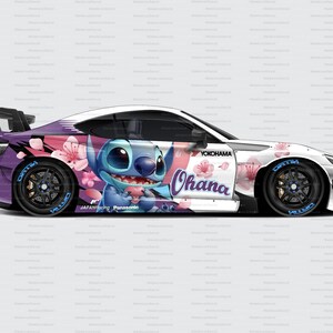 Lilo & Stitch Car Wrap: Universal Vinyl Decal - Etsy