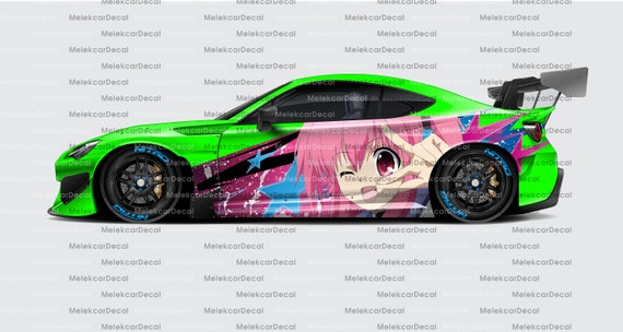 Anime Girl Drift Car DoriDore Drift Festival In Japan Full Send