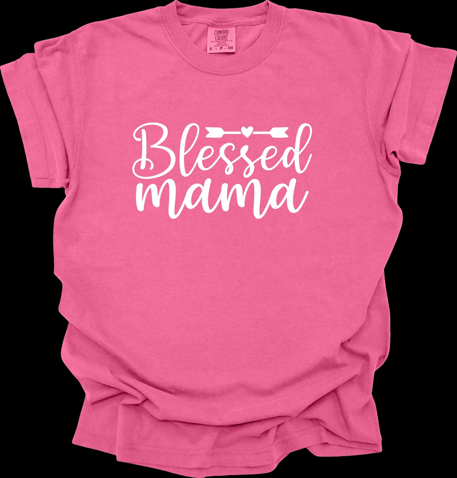 Blessed Mama Shirt, Mama Tee, Mom Shirt, Blessed Mom Tee, Comfort ...