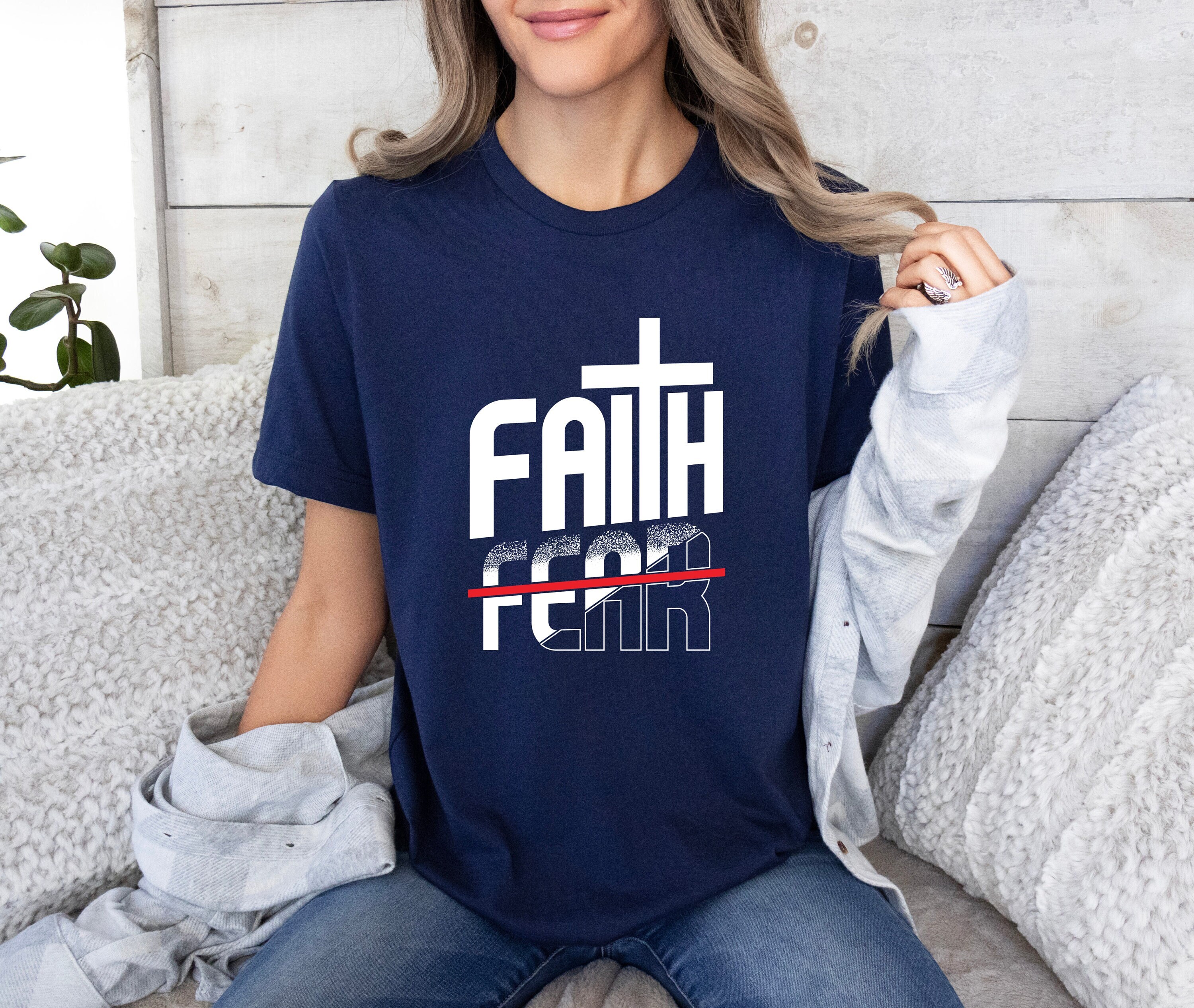 Christian Shirt, Bible Verse T-shirt, Religious Outfit, Bold Faith T ...
