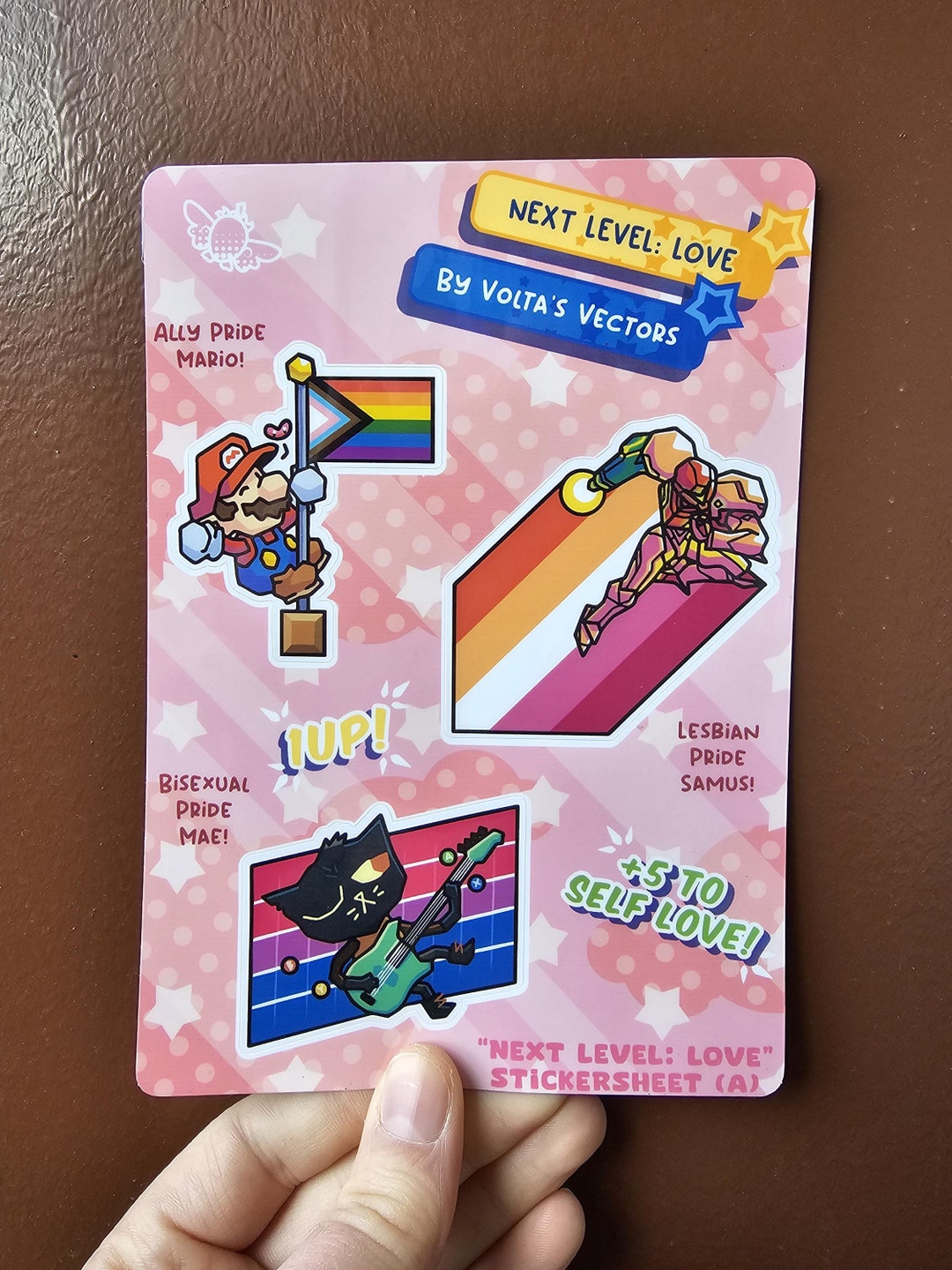Pride next Level: Love Sticker Sheet - Etsy