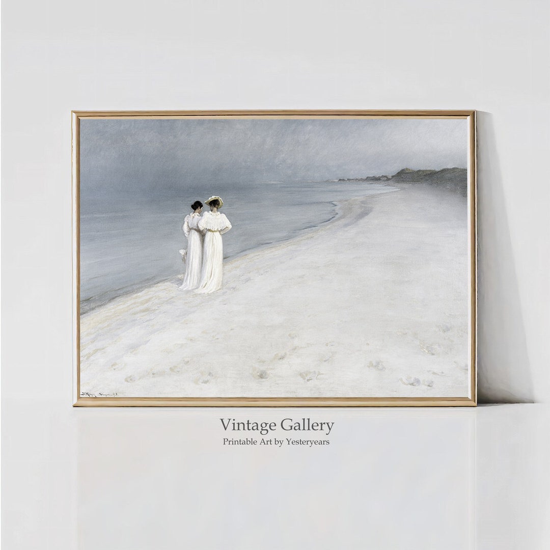 Printable Art, the Stroll Vintage Painting | Instant Download | Digital ...