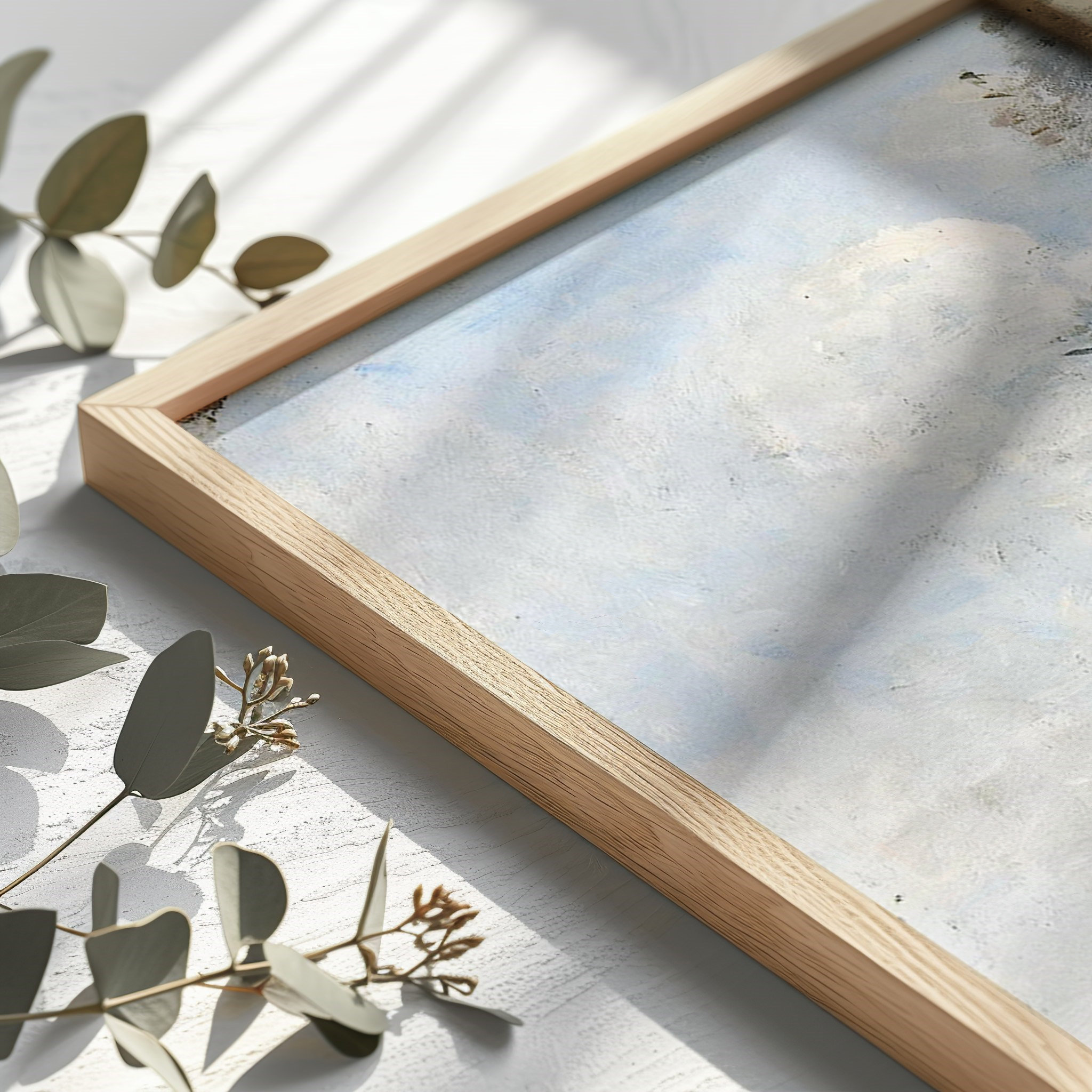 The Beech Tree Painting, Vintage Art Print, Canvas Print Wall Art ...
