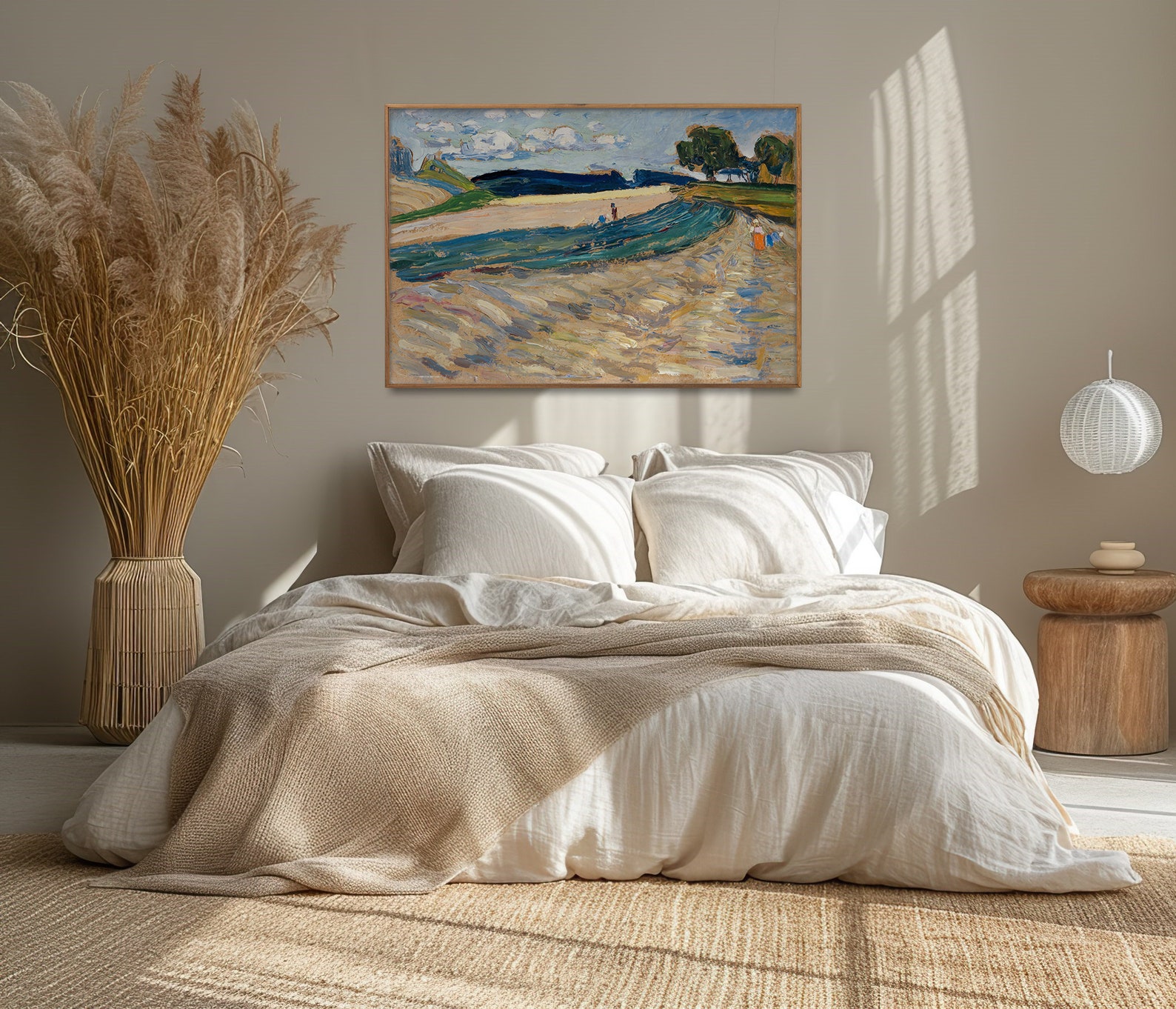 Kandinsky Yellow Field Painting, Vintage Art Print, Canvas Print Wall ...