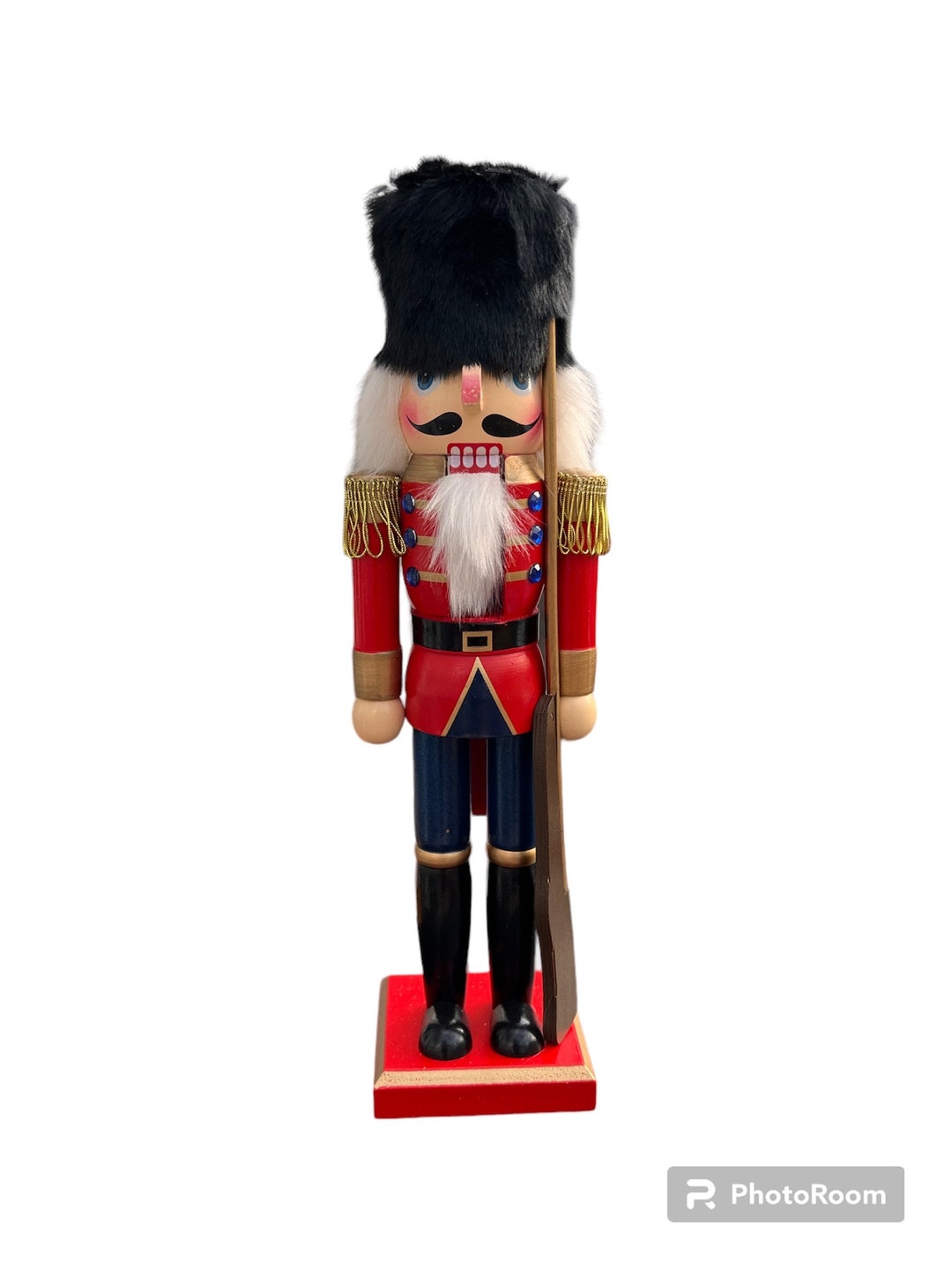 Christmas Nutcracker Soldier Rifleman 38cm - Etsy UK