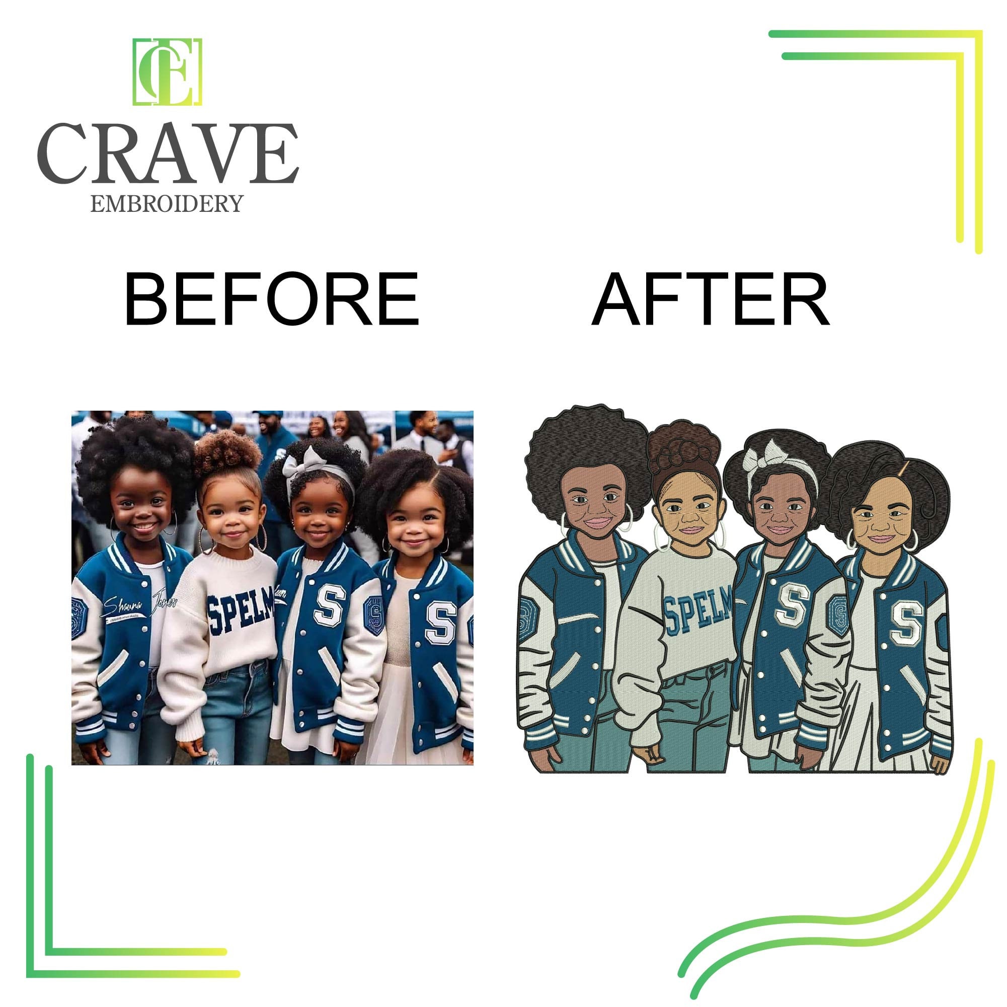 Custom Embroidery, Embroidery Designs, Custom Logo Design, Embroidery ...