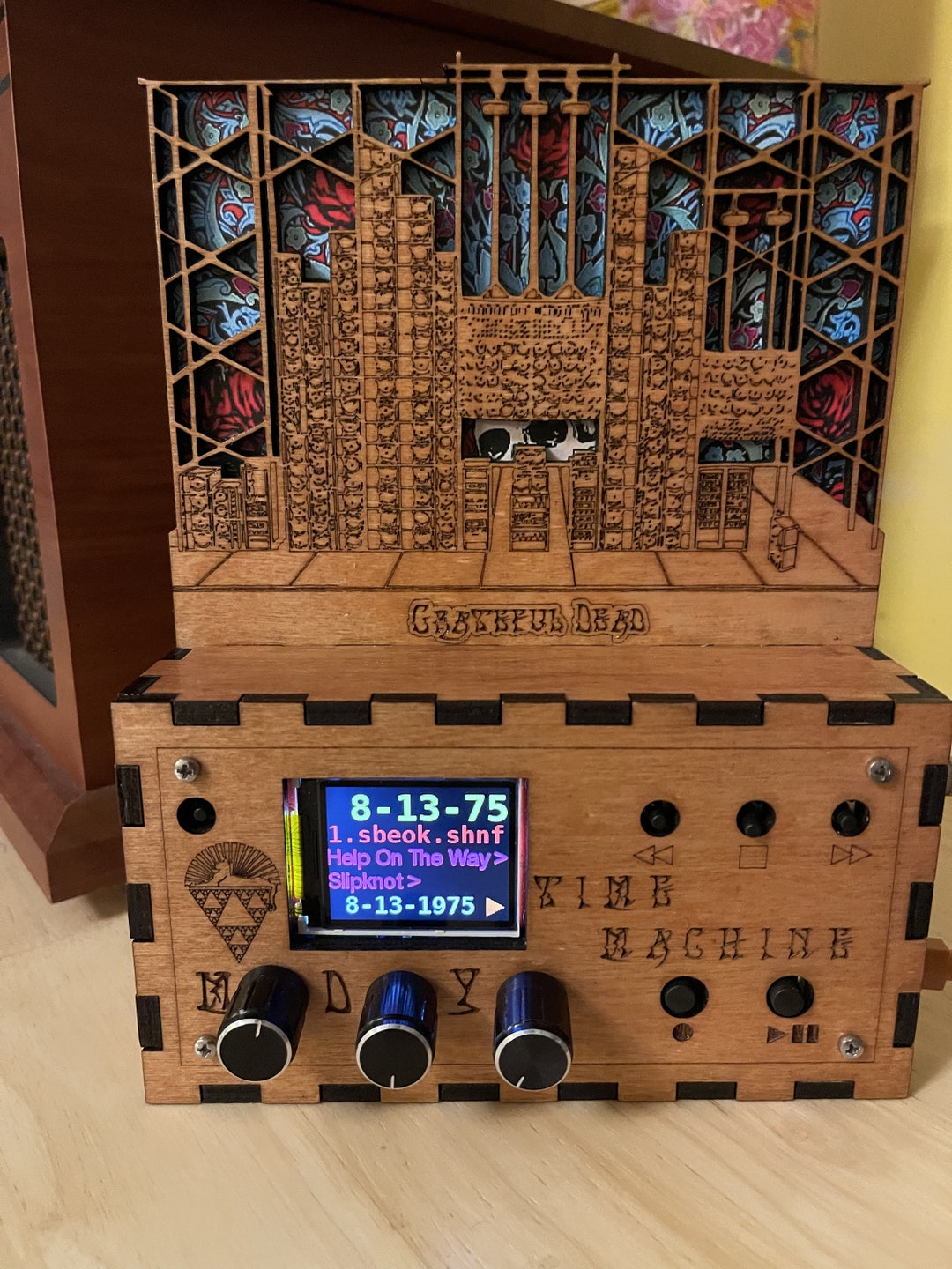 GD Time Machine Case Laser Cut Wood Wall of Sound KIT - Etsy