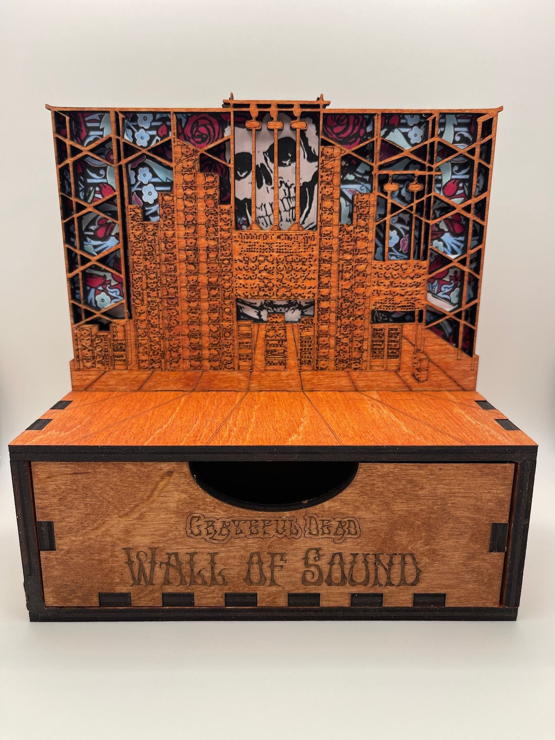 Handmade Wall of Sound Grateful Dead Tribute Stash Box - Etsy